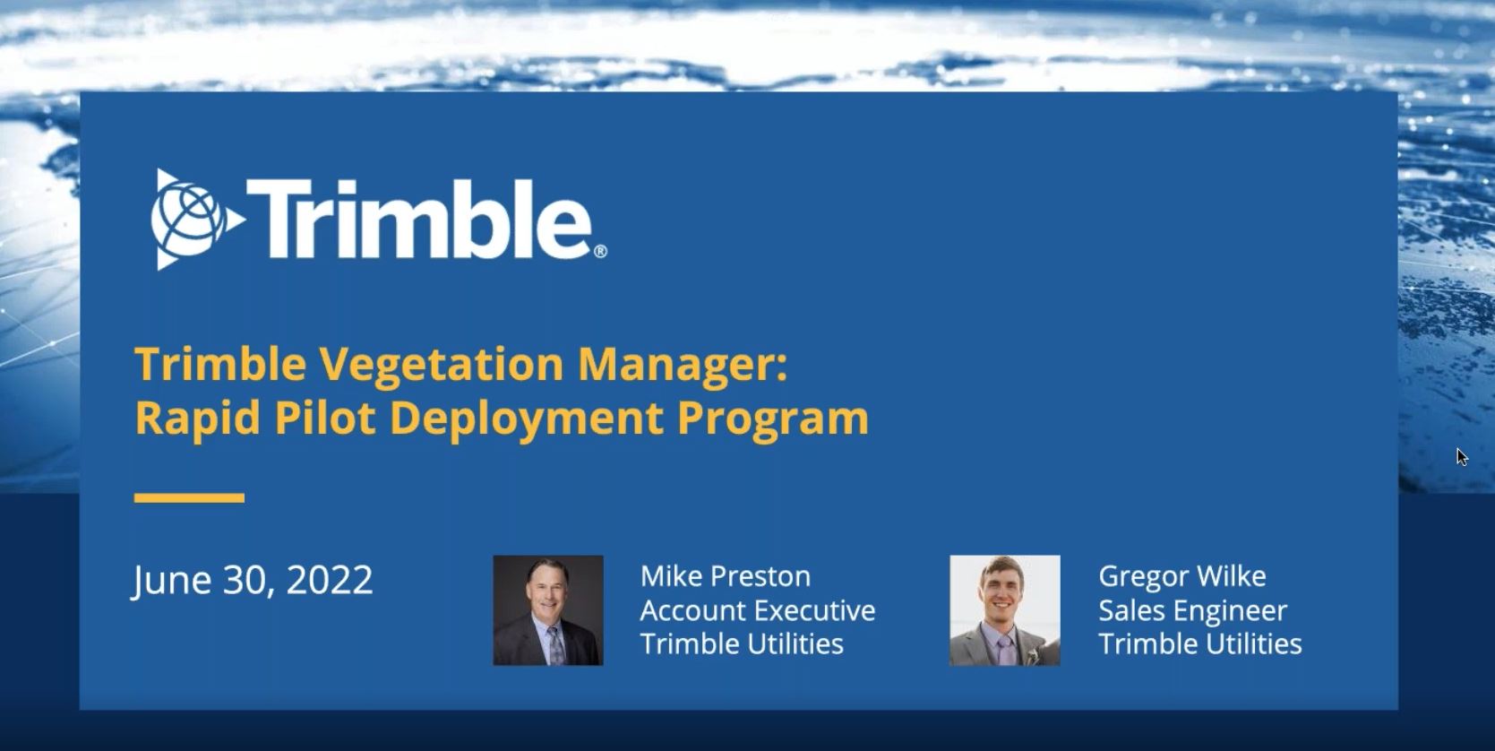 Trimble Vegetation Manager | Trimble